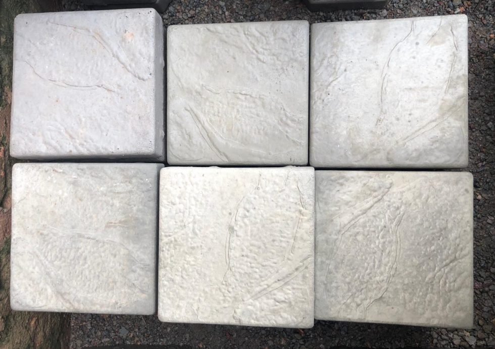 Cobblestones (200mm x 200mm x 50mm) - Light Grey (24 Pcs/M2) SKU030 ...