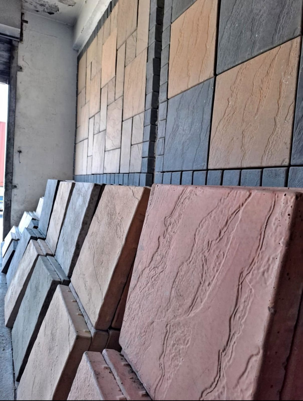 Buy Square Paving Slab Pavers (400mm x 400mm x 50mm) - Black(6 Pcs/M2 ...