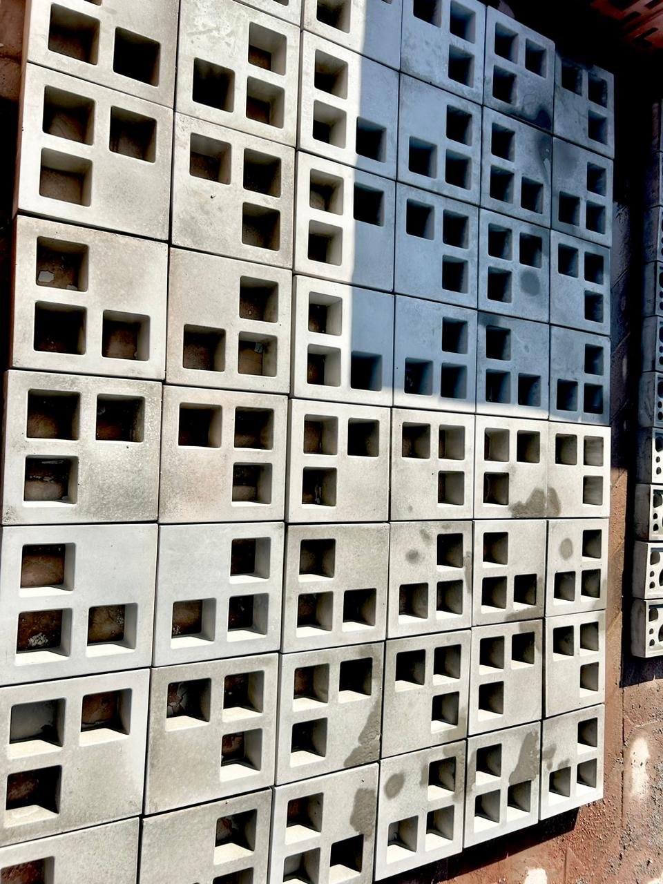 Brisbane Breeze Blocks 300x300x70mm - Grey SKU121 - iConic Concrete Group