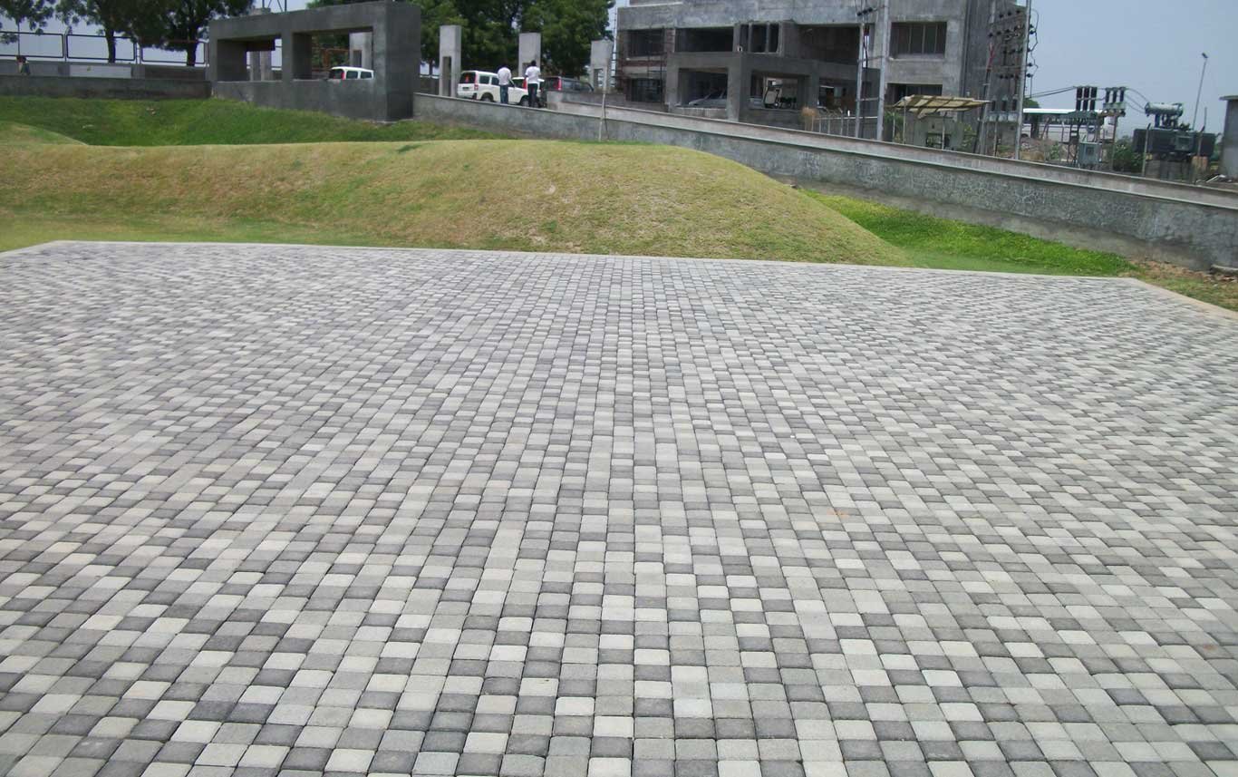 Heavy Duty Concrete Cobbles 100x100x80mm Grey (100PCs/M2) SKU0102 ...